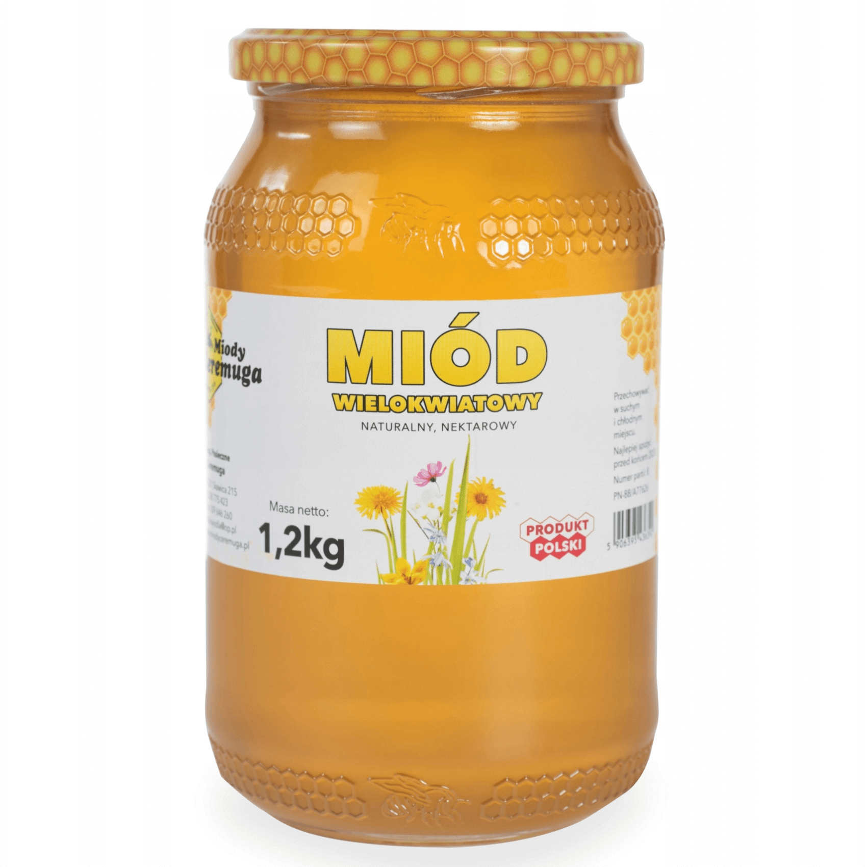 Miód wielokwiatowy 1,2 kg - Miody Ceremuga | Żywioł Zdrowia
